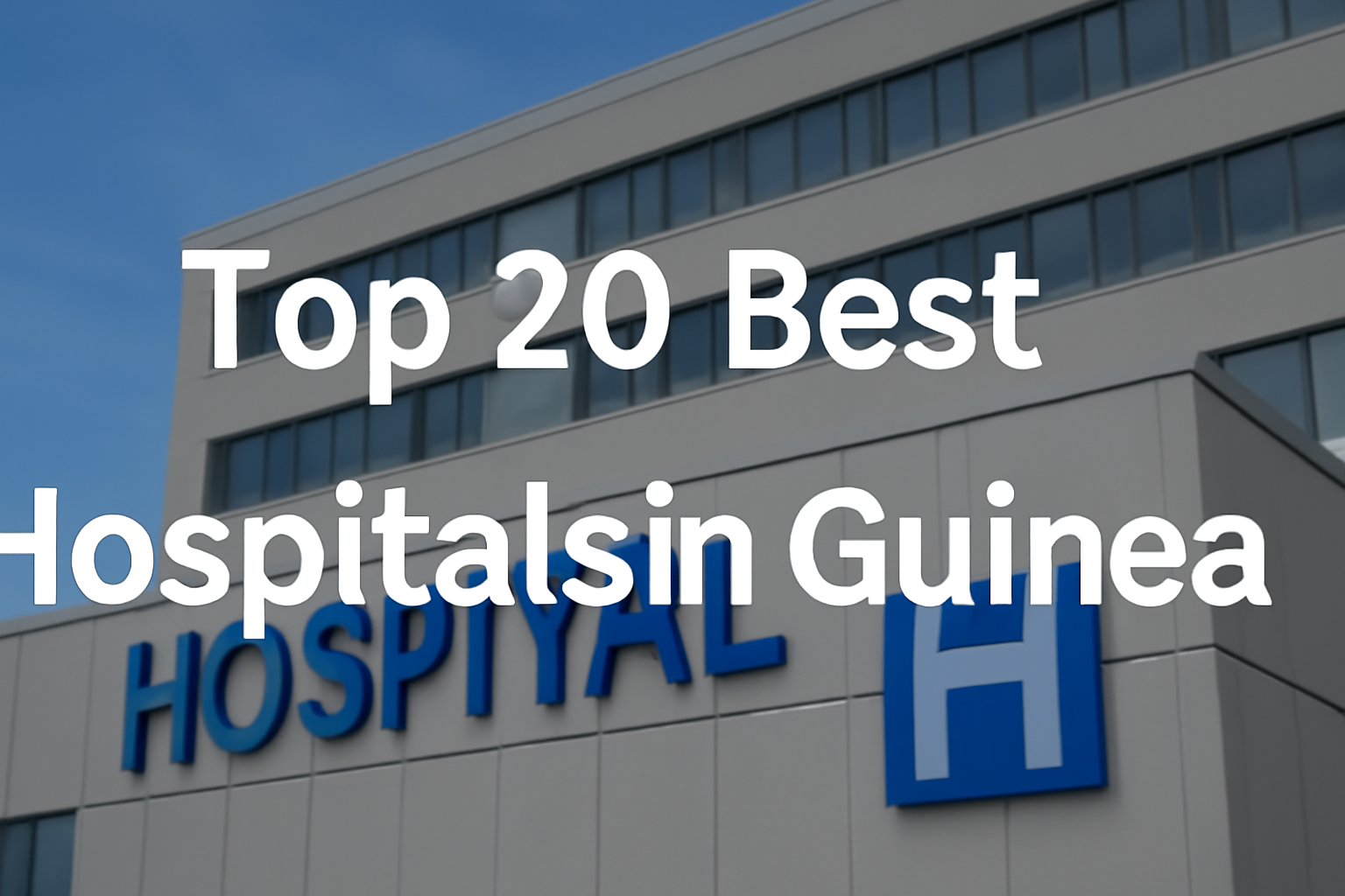 Top 20 Best Hospitals in Guinea - My Hospital Now