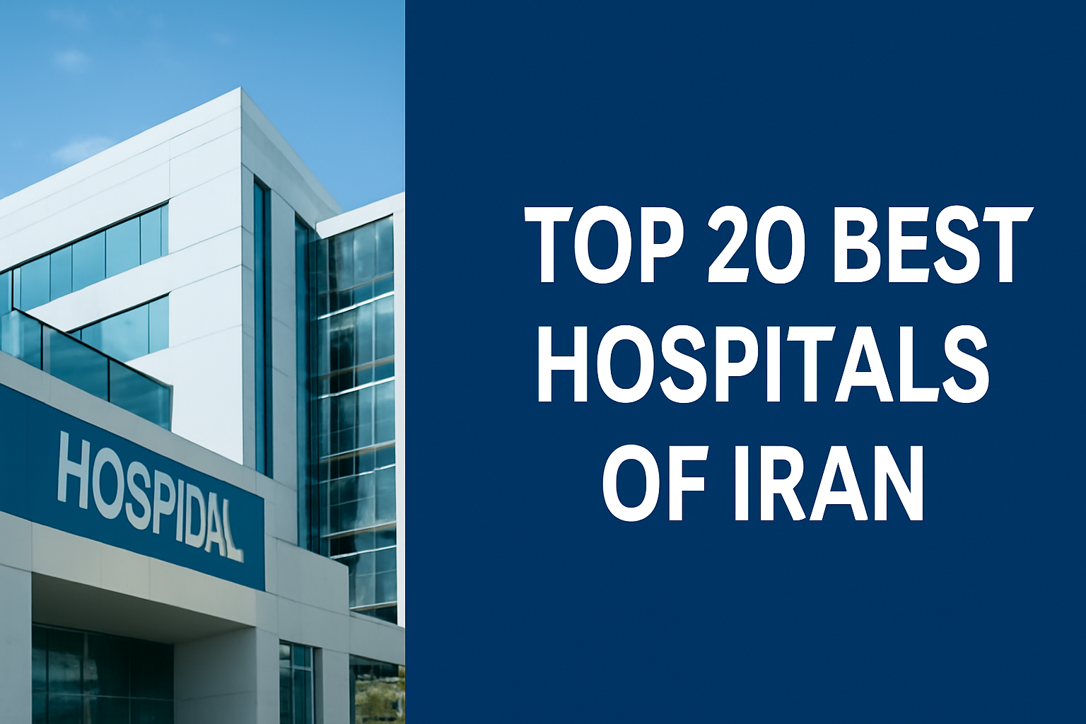 Top 20 Best Hospitals in Iran – My Hospital Now