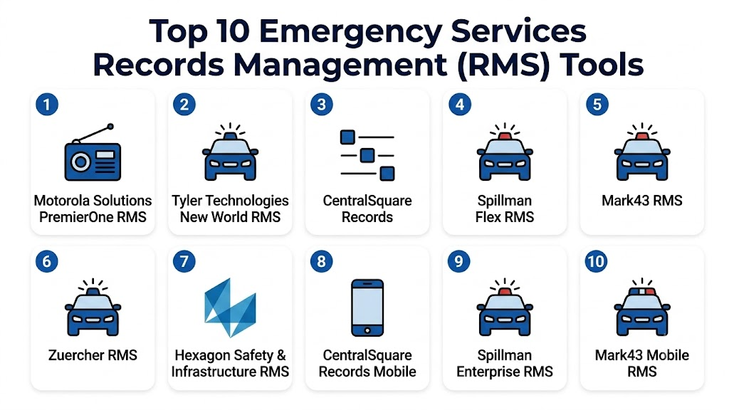Top 10 Emergency Services Records Management (RMS) Tools: Features ...