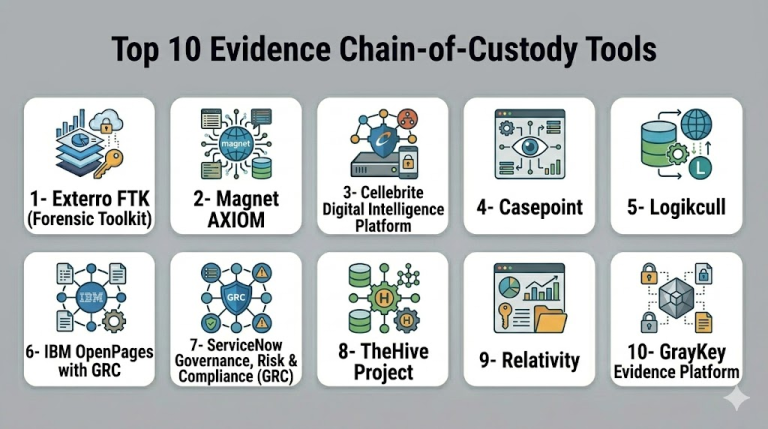 Top 10 Evidence Chain-of-Custody Tools: Features, Pros, Cons ...