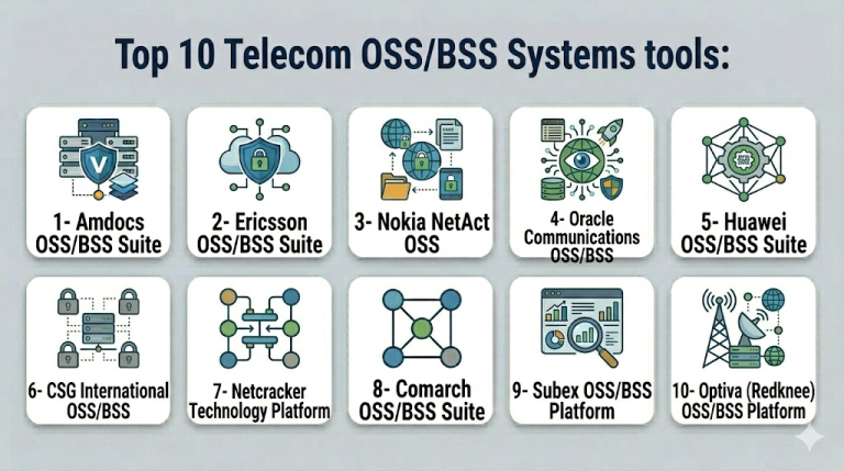 Top 10 Telecom OSS/BSS Systems: Features, Pros, Cons & Comparison – My ...