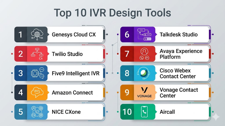 Top 10 IVR Design Tools: Features, Pros, Cons & Comparison – My ...
